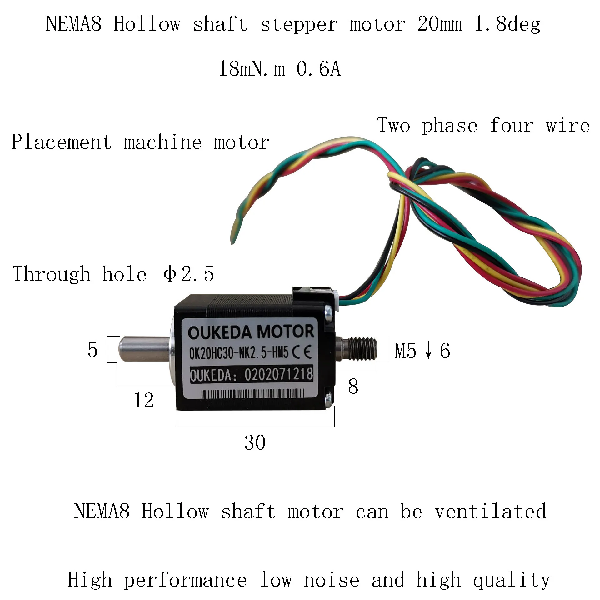 Nema-8-Hollow-Shaft-Stepper-Motors-1-8-Degree-Large-Torque-SMT-With ...