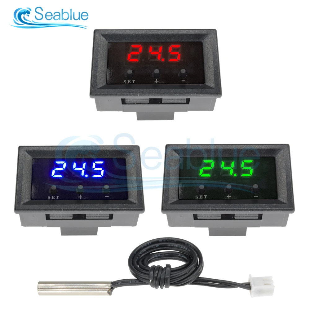 W1209-DC-12V-LED-Digital-Thermostat-Thermometer-Temperature-Controller ...