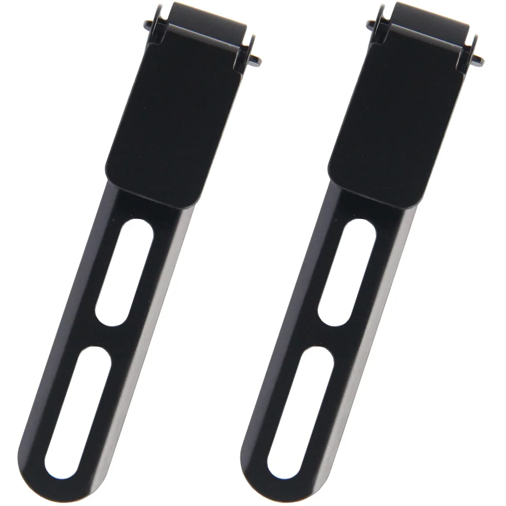 2PCS Tactical Black Ultimate Carry Solution Stainless Steel Clip Slim 3 ...