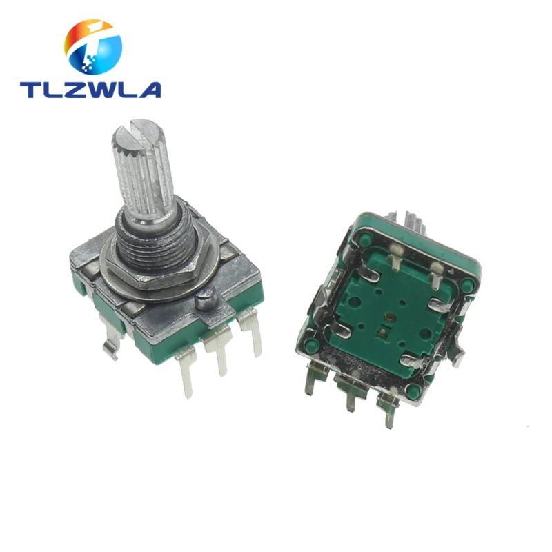 1PCS-360-Degree-Rotary-Encoder-Switch-EC16-Encoder-Audio-Coding-5Pin ...