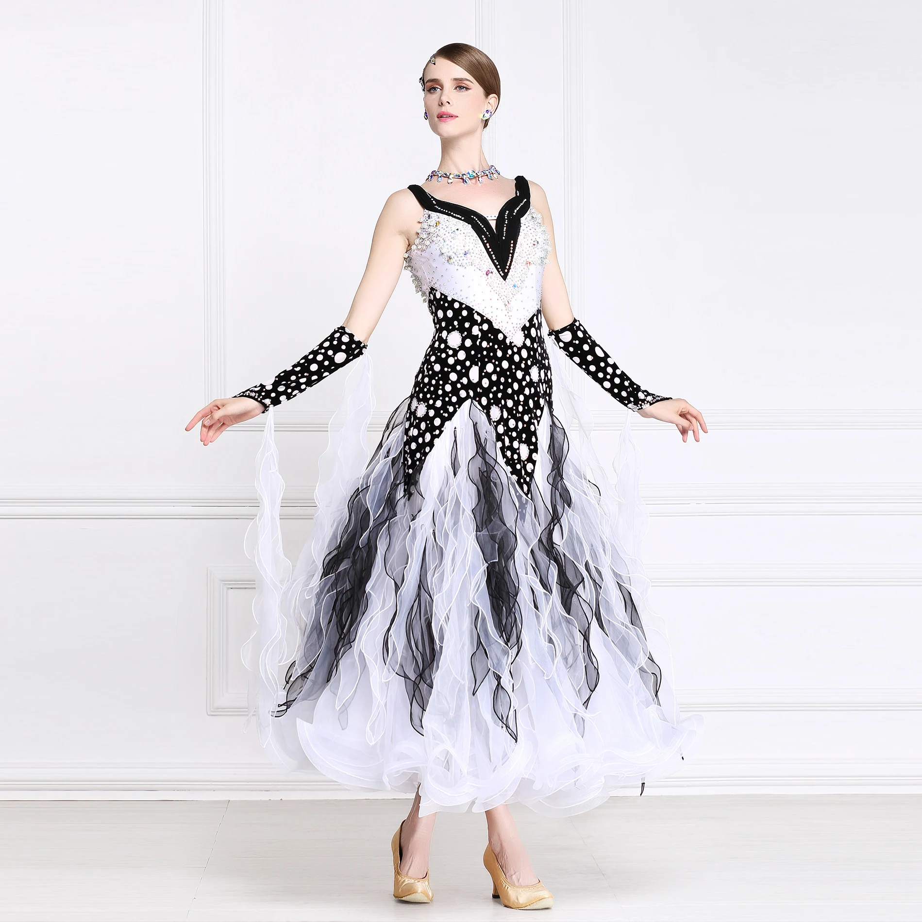 B-15221-High-end-Ballroom-Dance-Dress-Standard-Competition-Dress ...