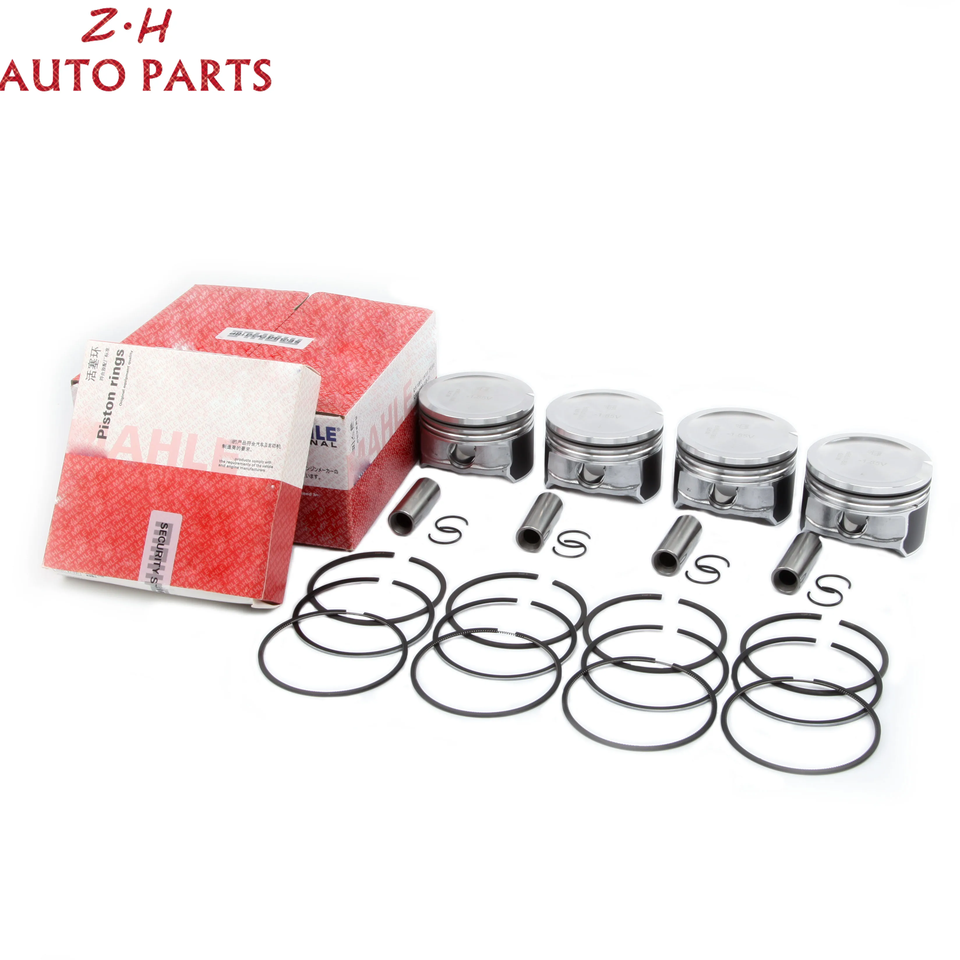 NEW High quality Piston & Rings Set 06B 107 065 B 06A 198 151 C For VW ...