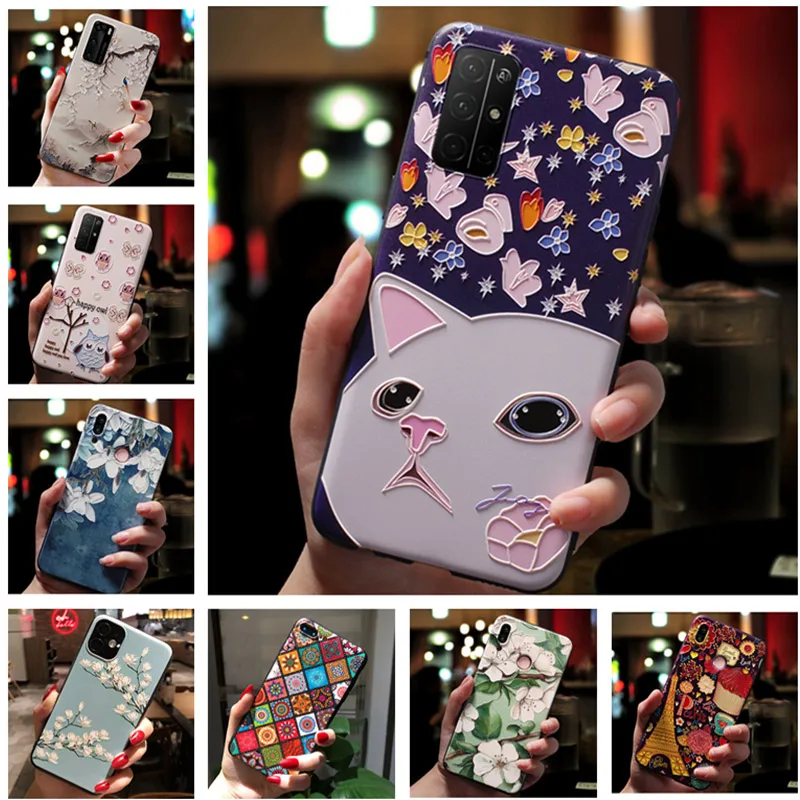 For ZTE Libero 5G II Case 3D Relief Soft Silicon Phone Case For Blade ...