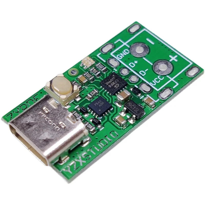 10PCS-USB-C-PD2-0-3-0-to-DC-decoy-fast-charge-trigger-polling-detector ...