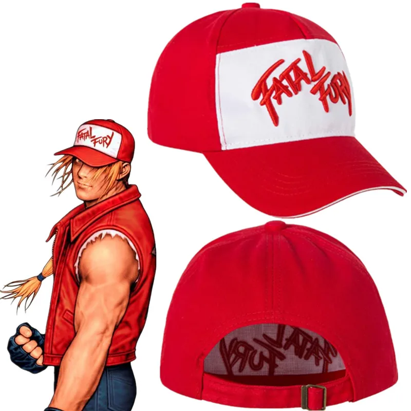 King Of Fighters Fatal Fury Terry Bogard Baseball Cap Cosplay ...
