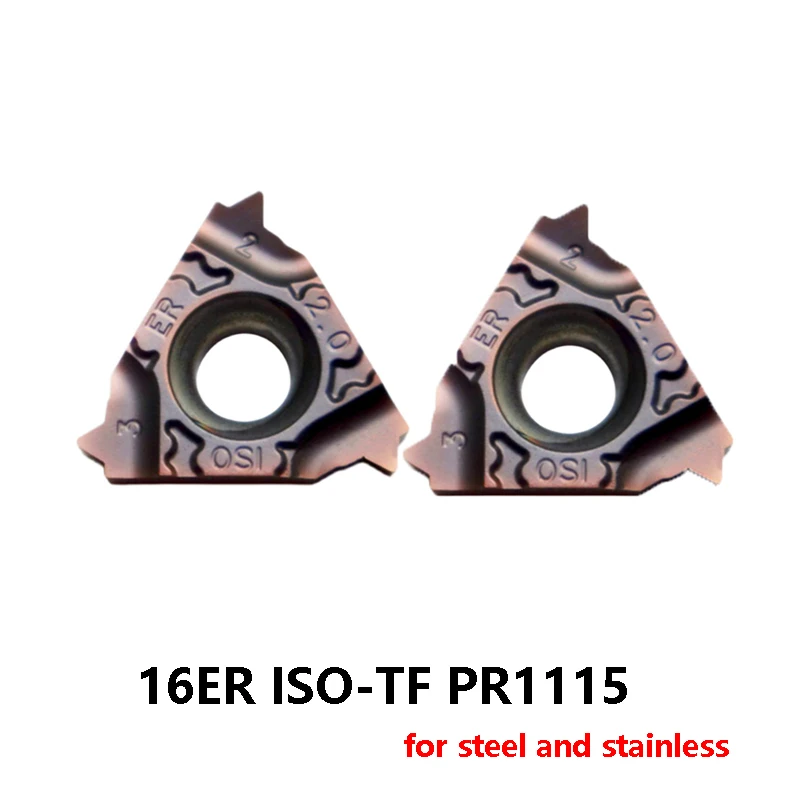 Original 16ER ISO 16 ER 1.0 1.25 1.5 1.75 2.0 2.5 3.0 ISO Pitch TF ...