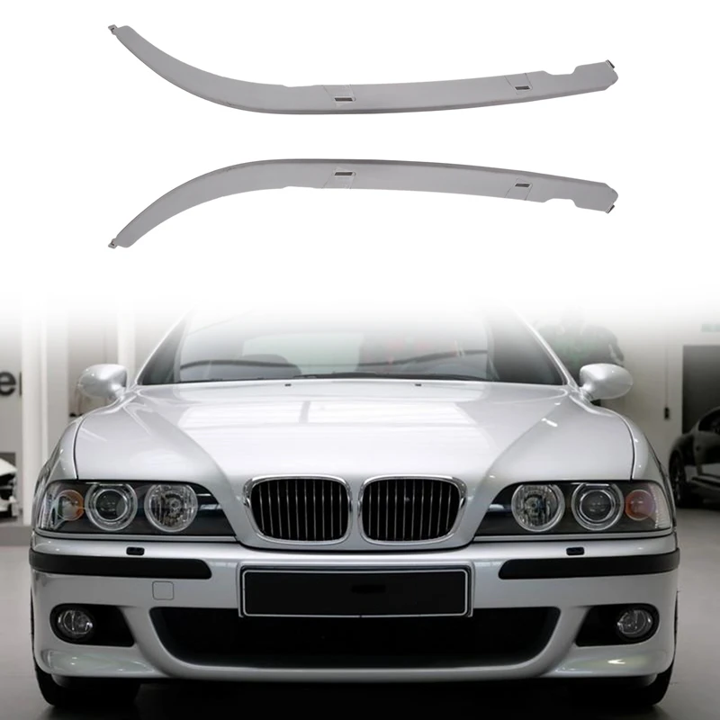 자동차 앞면 헤드 라이트 하부 몰딩 트림 51138168809 51138168810 For BMW 5 시리즈 E39 525I ...