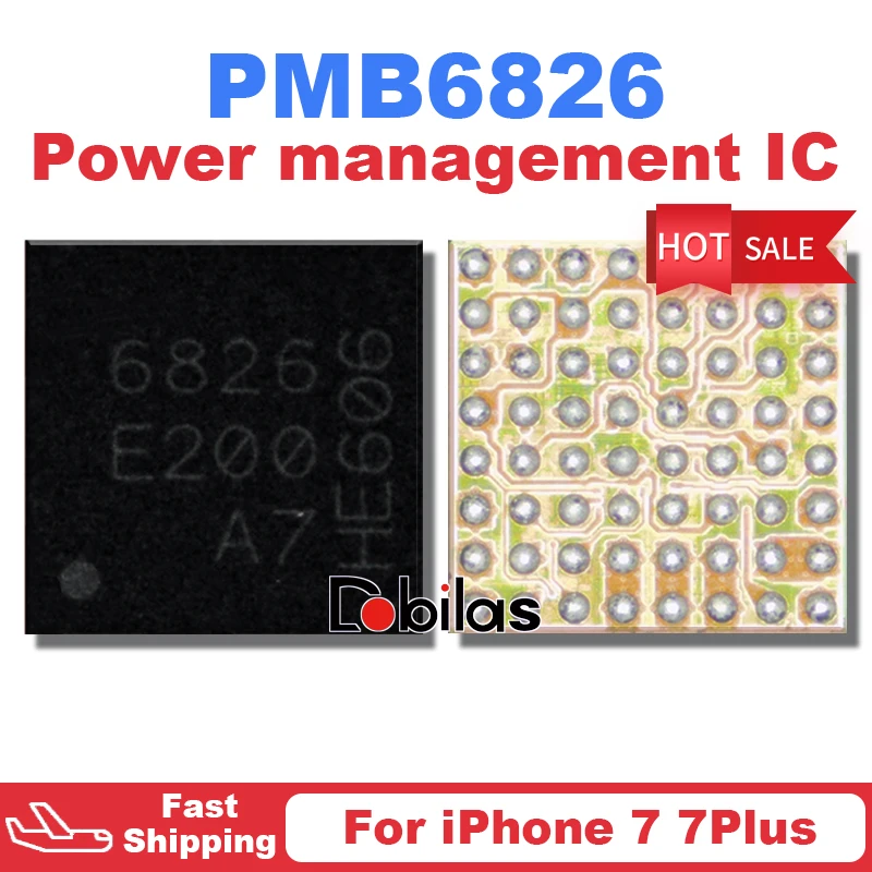 10pcs/lot Pmb6826 6826 For Iphone 7 7plus 7g Bbpmu_rf Baseband Power Management Supply Bga ...