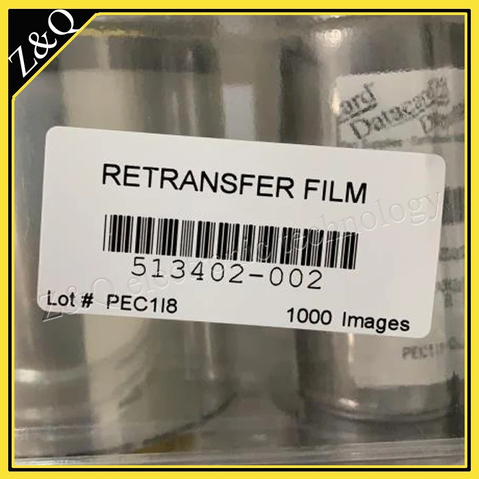 Datacard CR805 priner ink ribbon 513382 201 and film 513402 002|ribbon ...