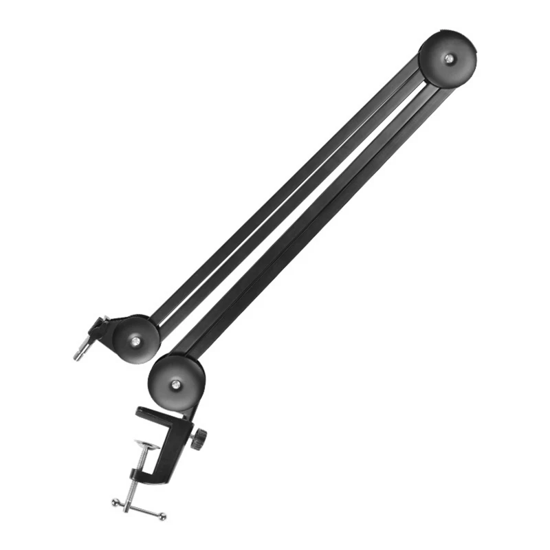 APEX Heavy Duty Mic Arm Microphone Stand Suspension Scissor Boom Stands ...