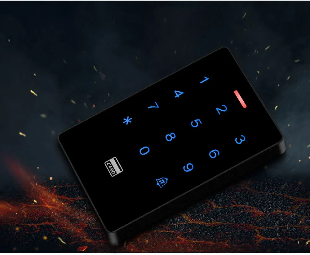 Outdoor IP68 Waterproof RFID Keypad Touch Access Control System ...