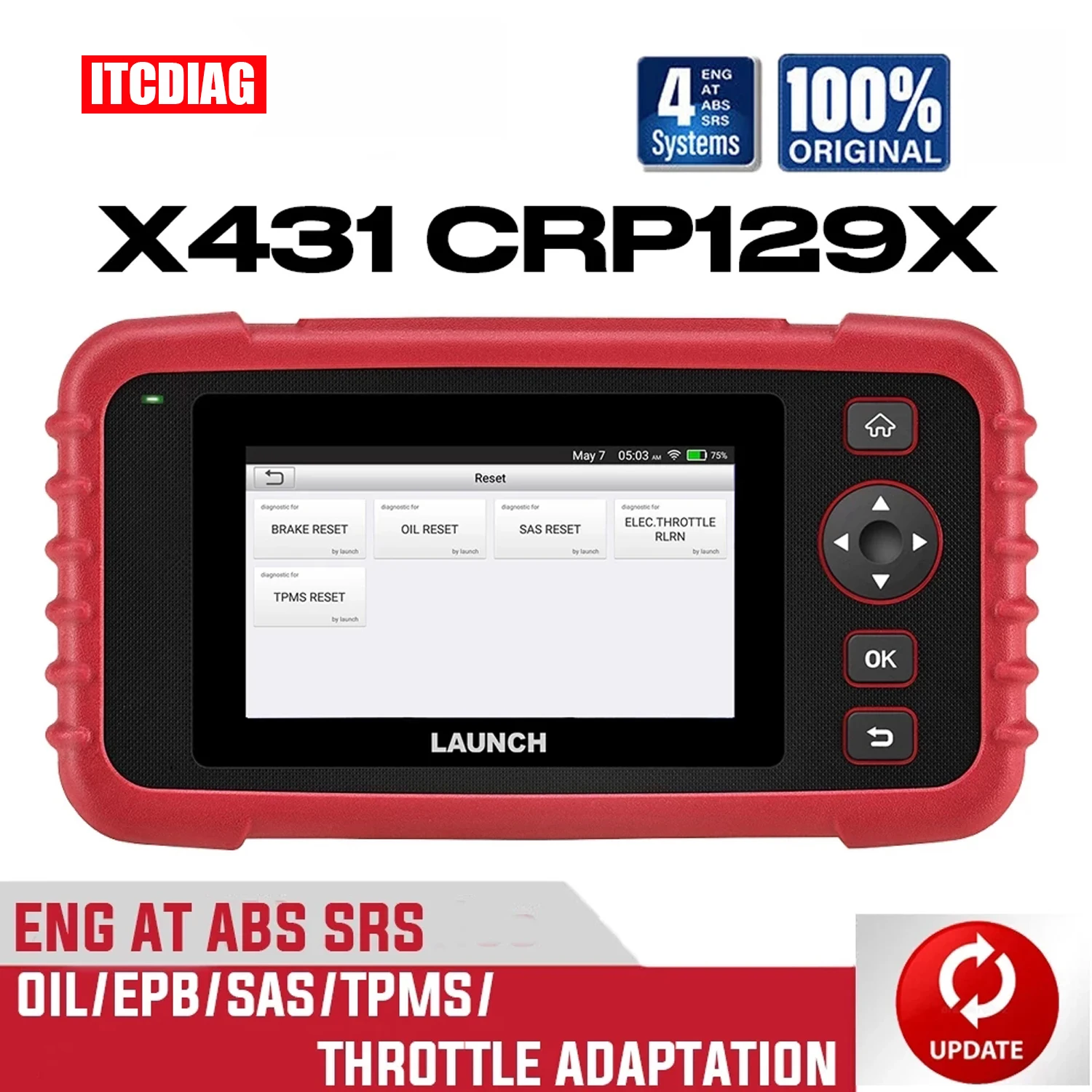 LAUNCH-X431-CRP129X-OBD2-Auto-Code-Reader-Car-Diagnostic-Tool-with ...
