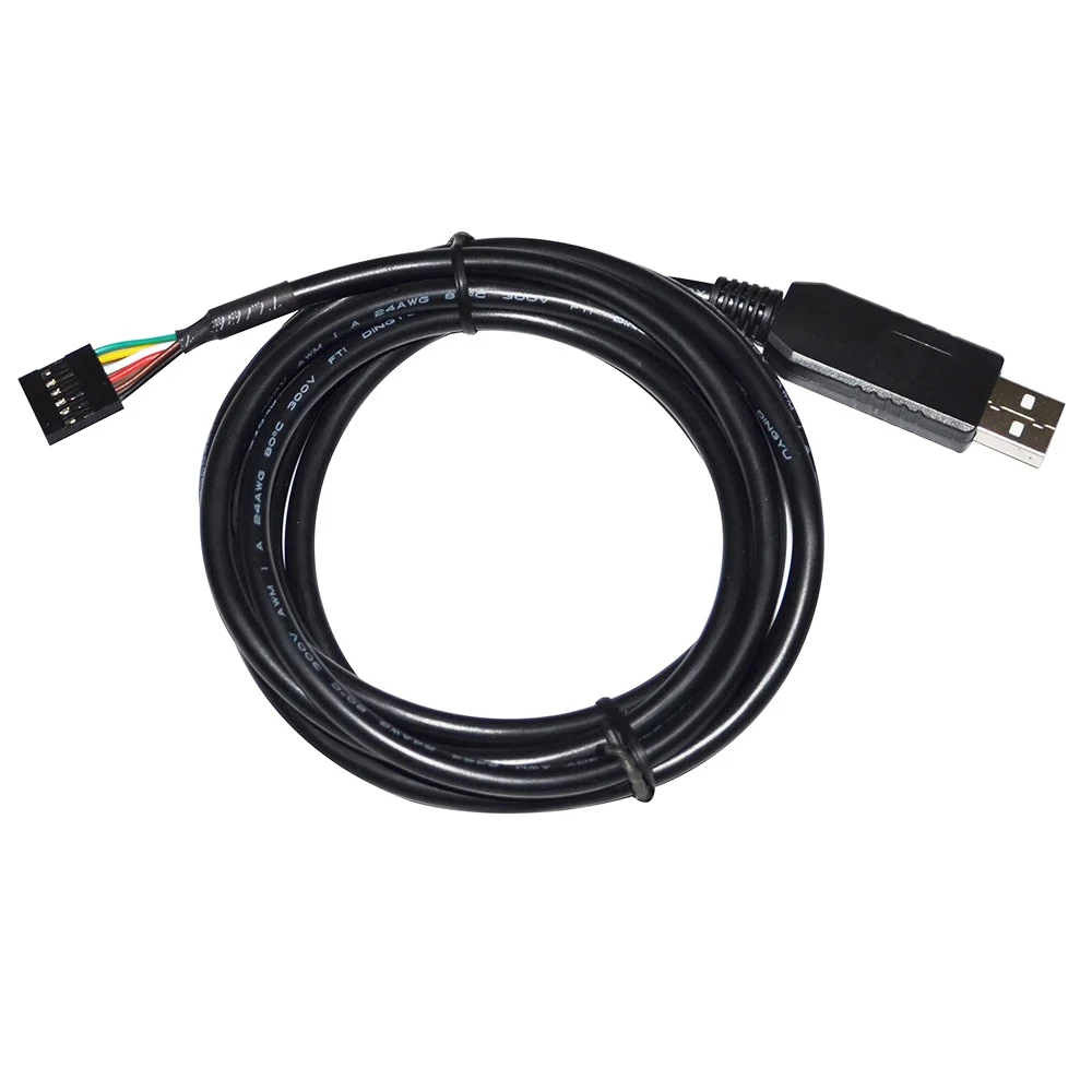 INDUSTRIAL FTDI FT232RL CHIP USB TO UART TTL 3.3V 6PIN 0.1" PITCH DEBUG ...