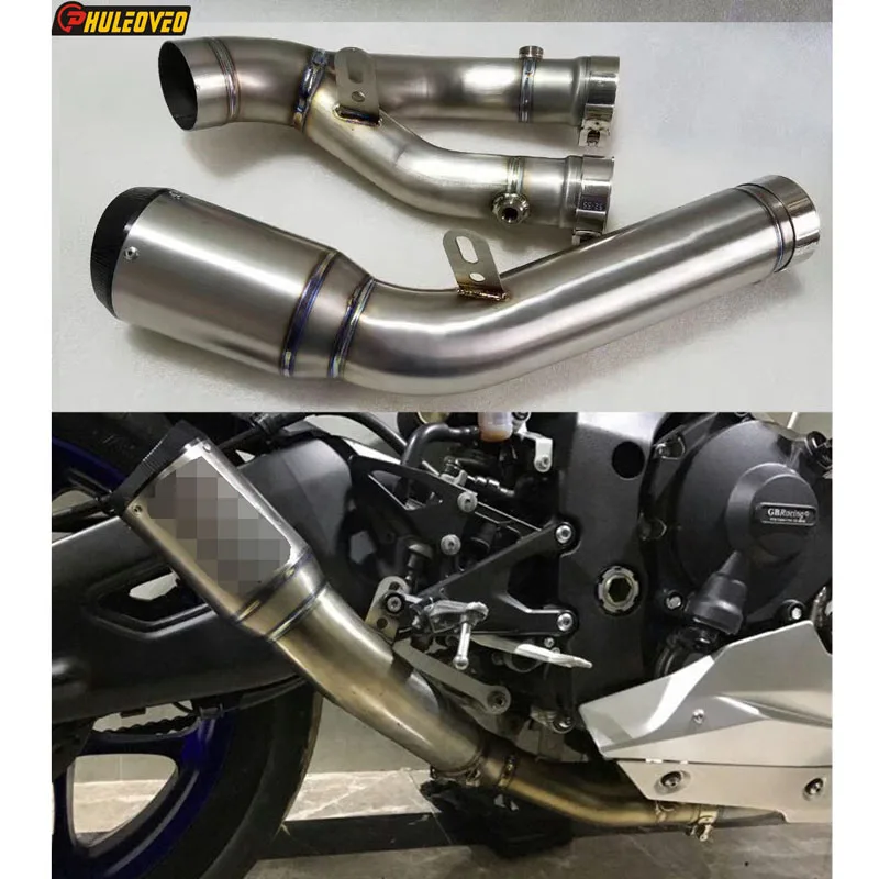 Titanium-Alloy-for-Yamaha-YZF-R1-R1M-2015-2023-Exhaust-Muffler-Link ...