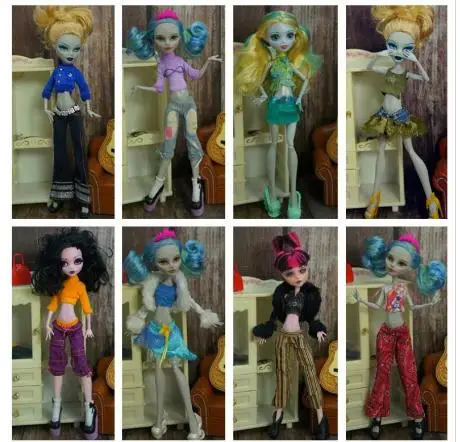 Conjunto-de-ropa-de-mu-eca-de-alta-calidad-ropa-informal-suave-traje ...