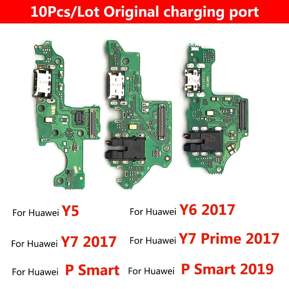 Conector de carga de alimentación USB Original, conector de puerto de enchufe, Cable flexible ...