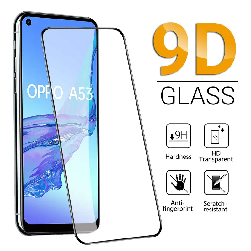 Tempered Glass For Oppo A16 A15 A31 A53 A54 A55 A74 A9 Screen Protector ...