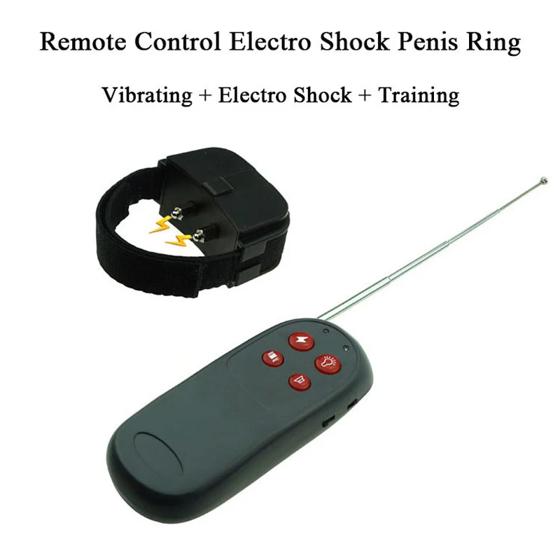 Estim Remote Control Cock Ring Adult Sex Toys for Men, Electro Shock ...