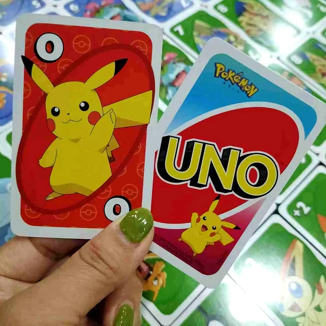 Anime UNO Card Pokémon Dragon Ball Naruto Game Family Entertainment ...