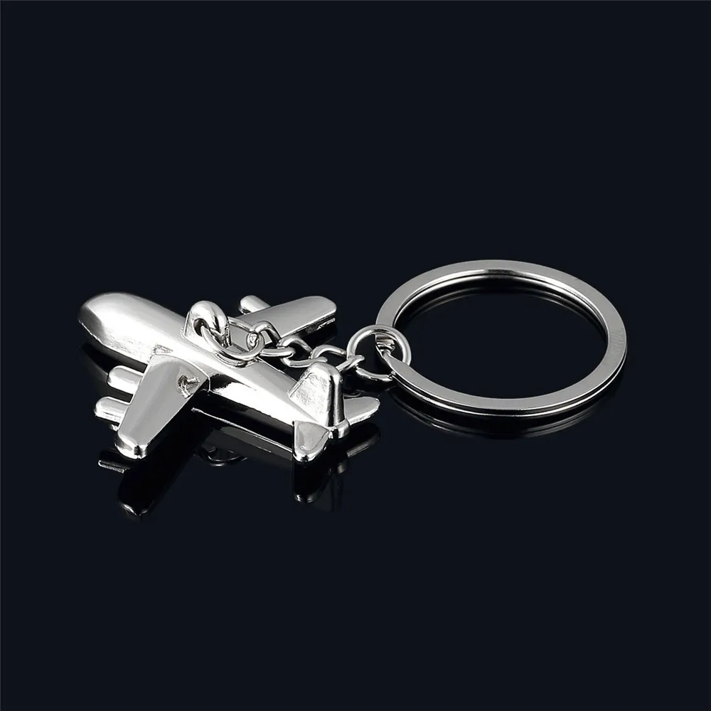 2019 airplane aeroplane model keychain key ring plane aircraft key ...