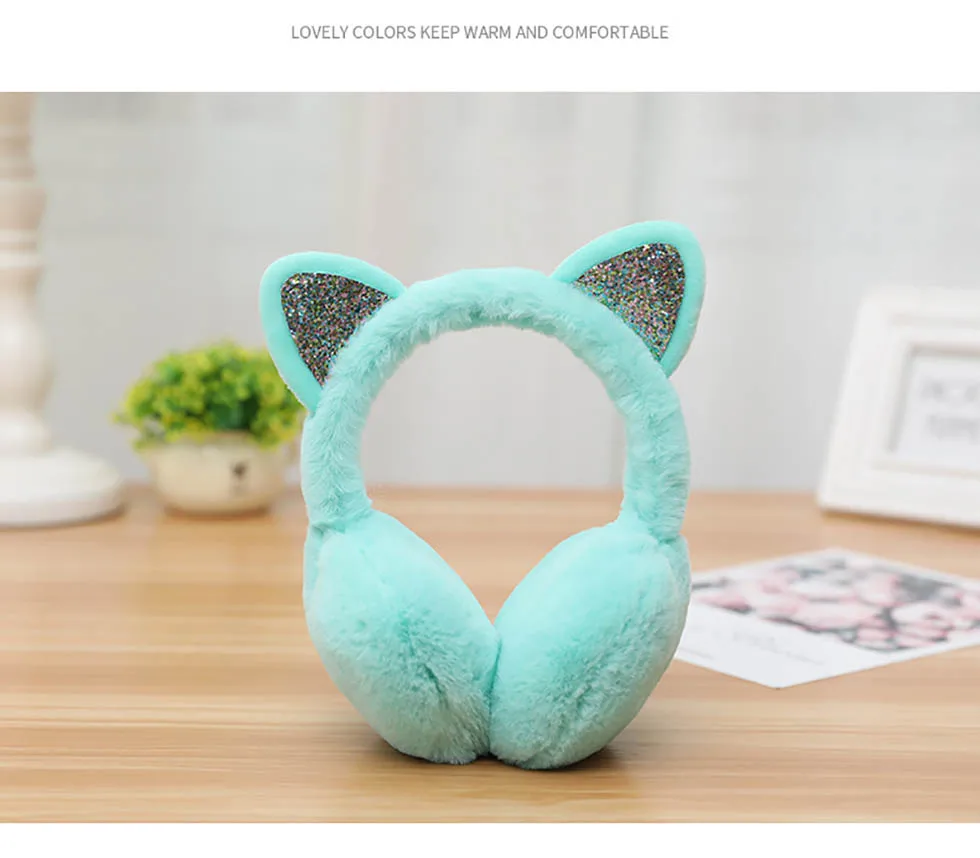 Calymel Фирменная Новинка Модные женские и девичьи меховые зимние ухо ...