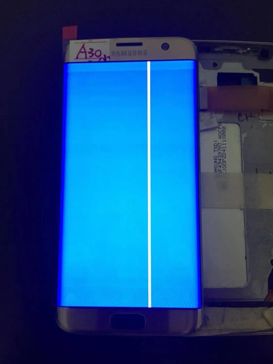 5,5 ''AMOLED lcd для SAMSUNG Galaxy s7 edge G935 G935F сенсорный экран ...