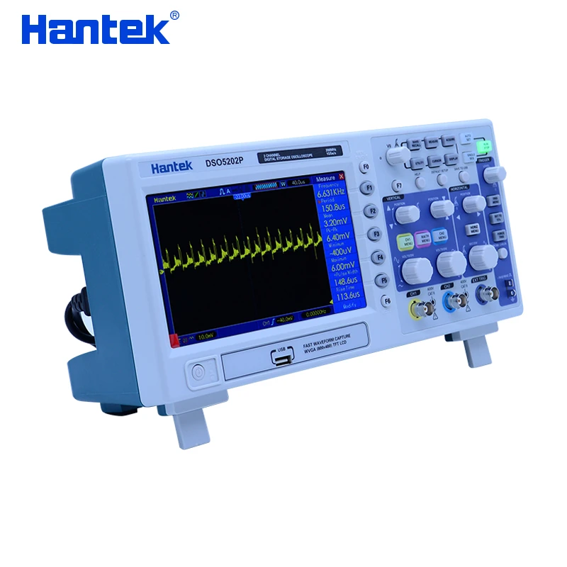Hantek DSO5202P digital storage oscilloscope 70 200MHz 2 Channels 1GSa ...