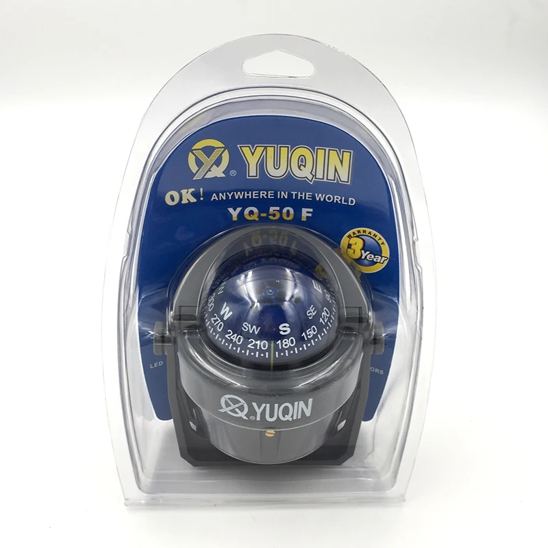Embedded Magnetic Compass Marine Yq-50 Magnetic Compass Yacht Magnetic ...