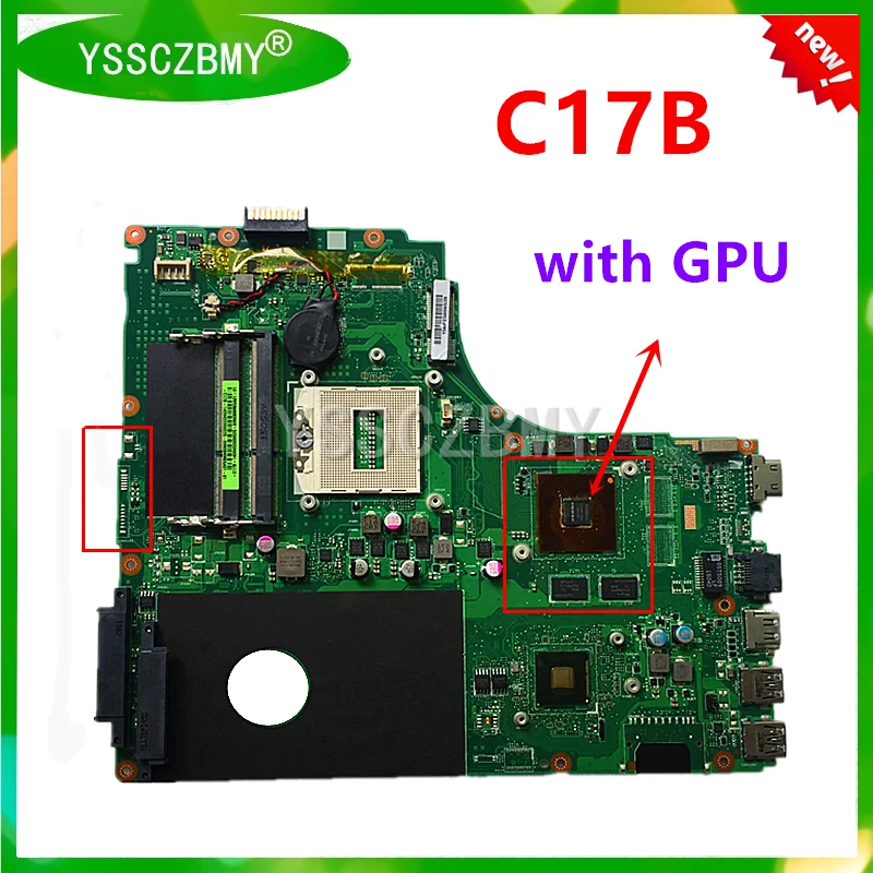 NEW-NEW-69N0BNM65A01-01-Motherboard-C17B-Motherboard-for-ASUS-C17B-Laptop-motherboard-with-N15S ...