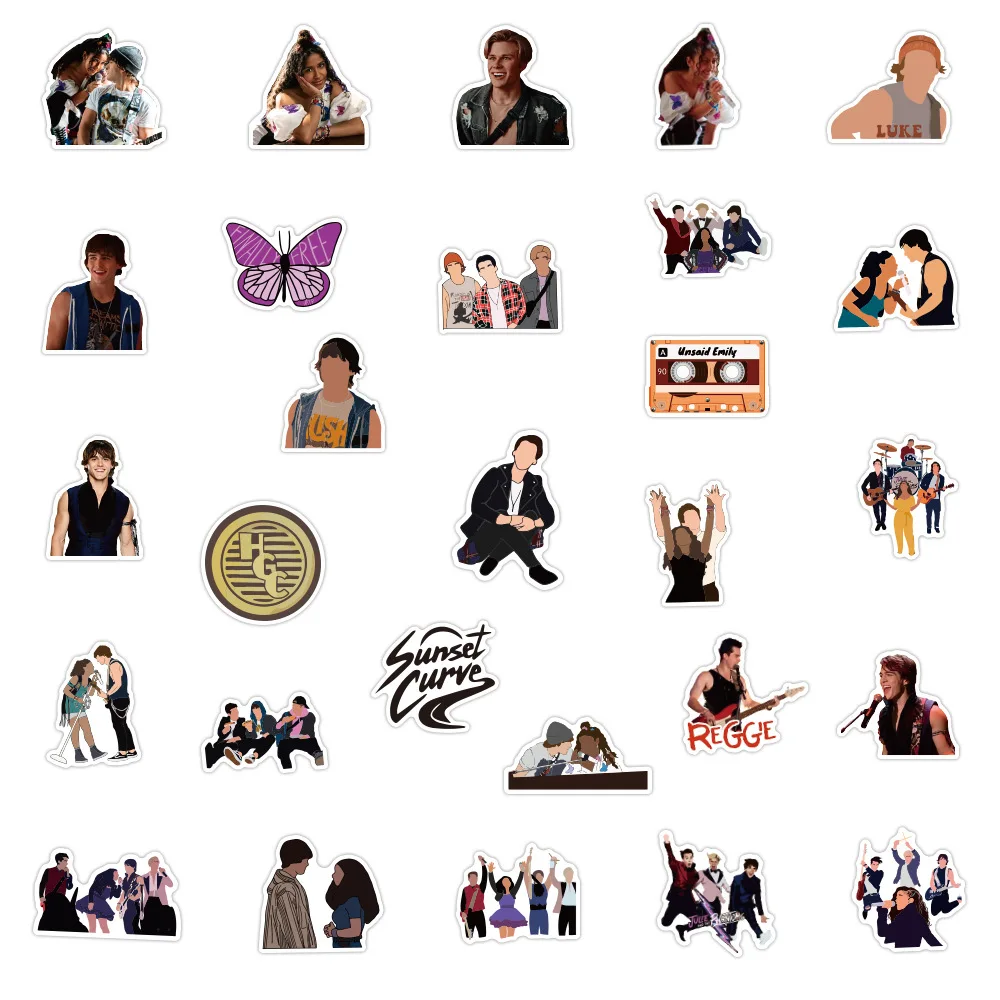 Julie and the Phantoms Sticker Set Stickers, Labels & Tags Paper Paper ...