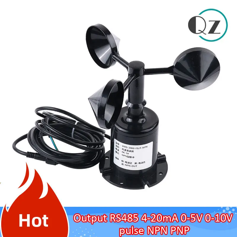 30m-s-Weather-station-outdoor-sensor-3-cup-anemometer-wind-speed-meter ...
