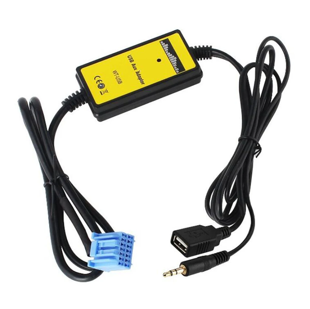 Car Cd Adapter Aux Usb 14p Connect Cd Changer For Honda Accord 1998 ...