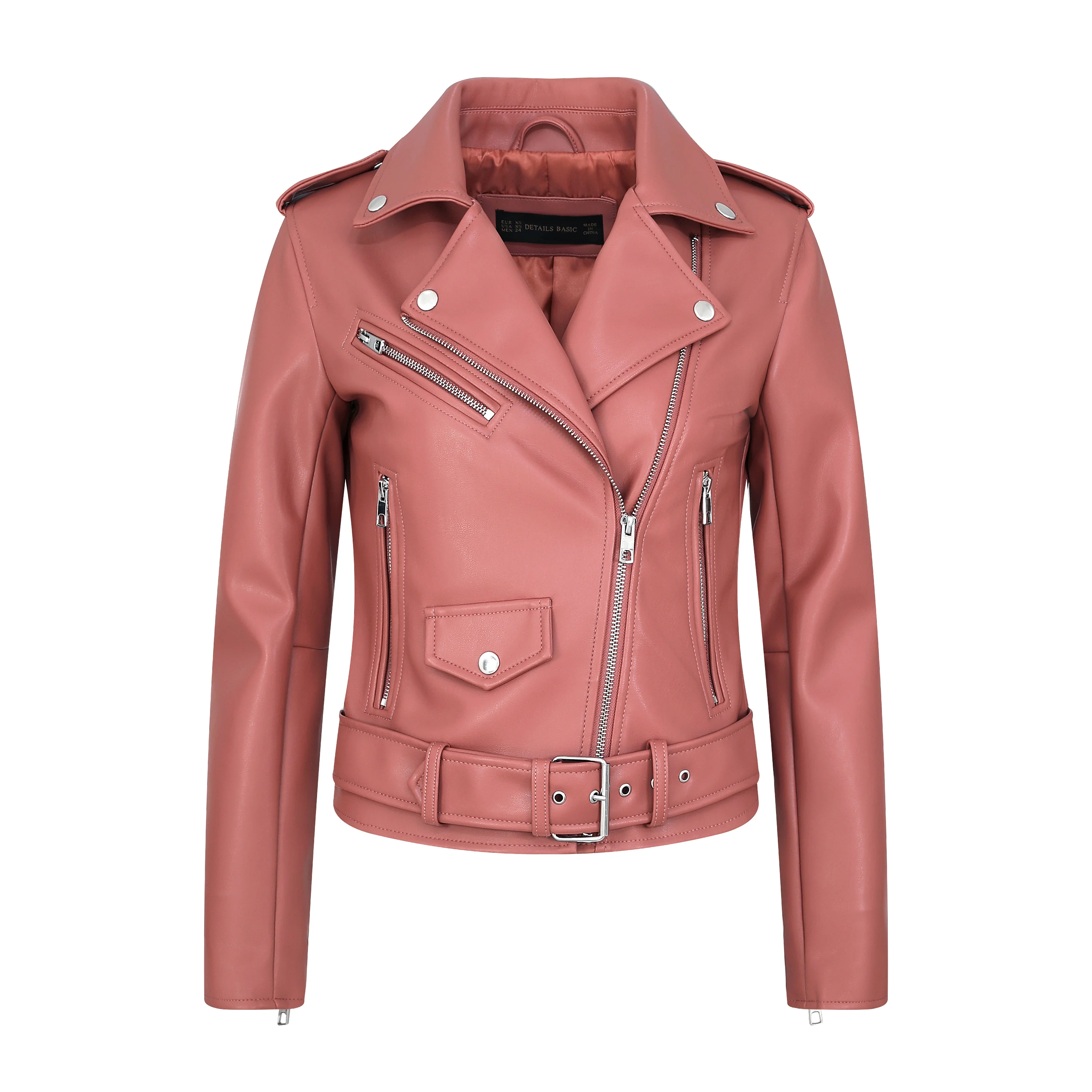 Pink Pleather Jacket