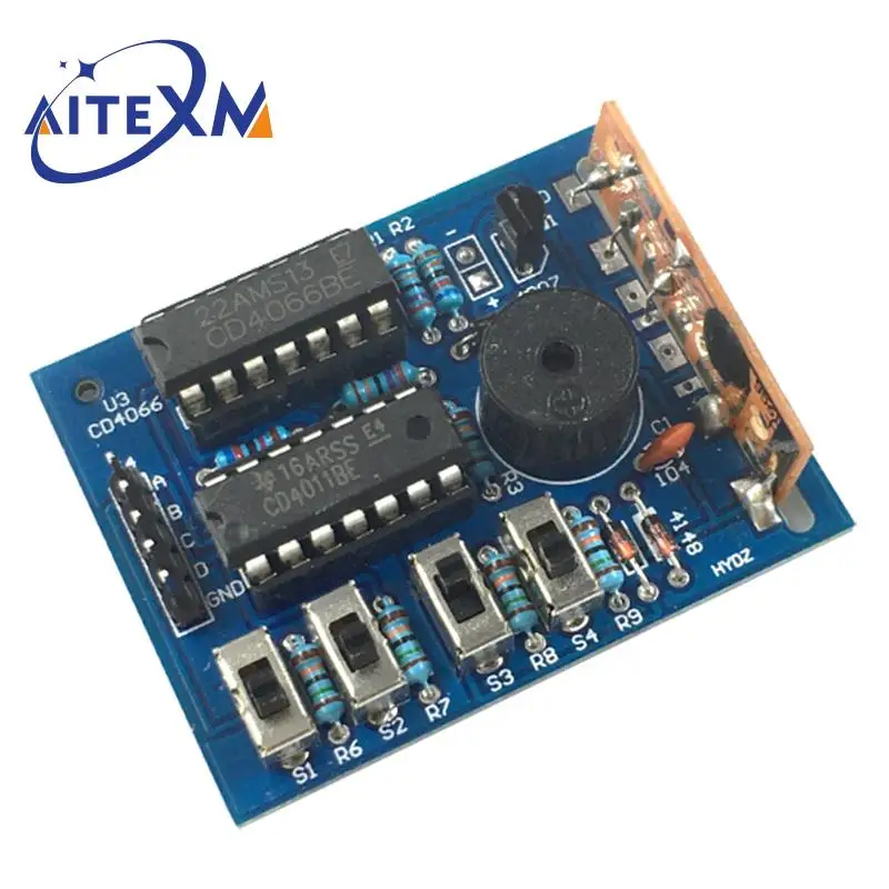 Kit de bricolage pour Arduino, boîte à son, 16 planches, Module ...