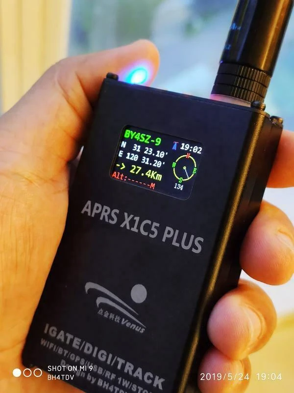 By Bh4tdv Aprs X1c5 Plus Gateway Digi Tracker Igate Gps+wifi+bluetooth+ ...