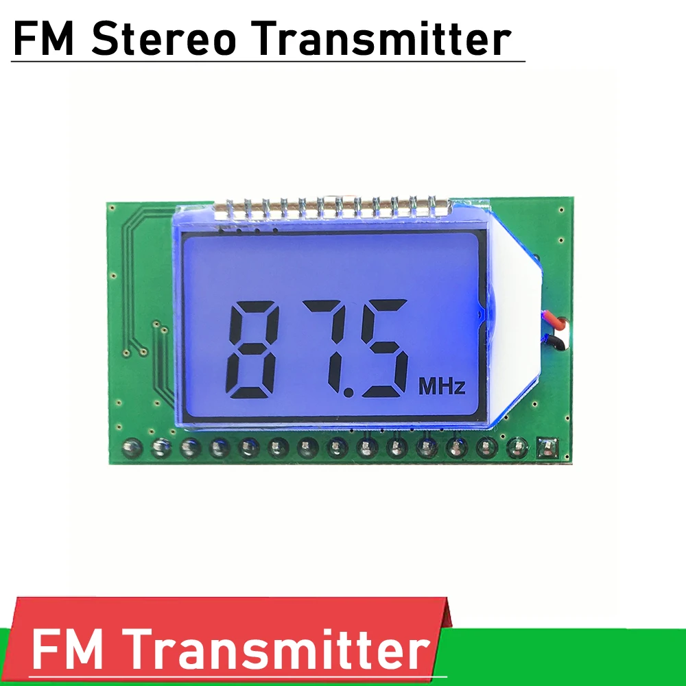 FM-Stereo-Transmitter-Module-87-108MHz-Frequency-LCD-Screen-Digital ...