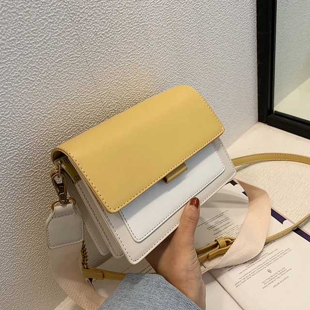 Green Chain Shoulder Messenger Bag Lady Travel Purses and Cross Body ...