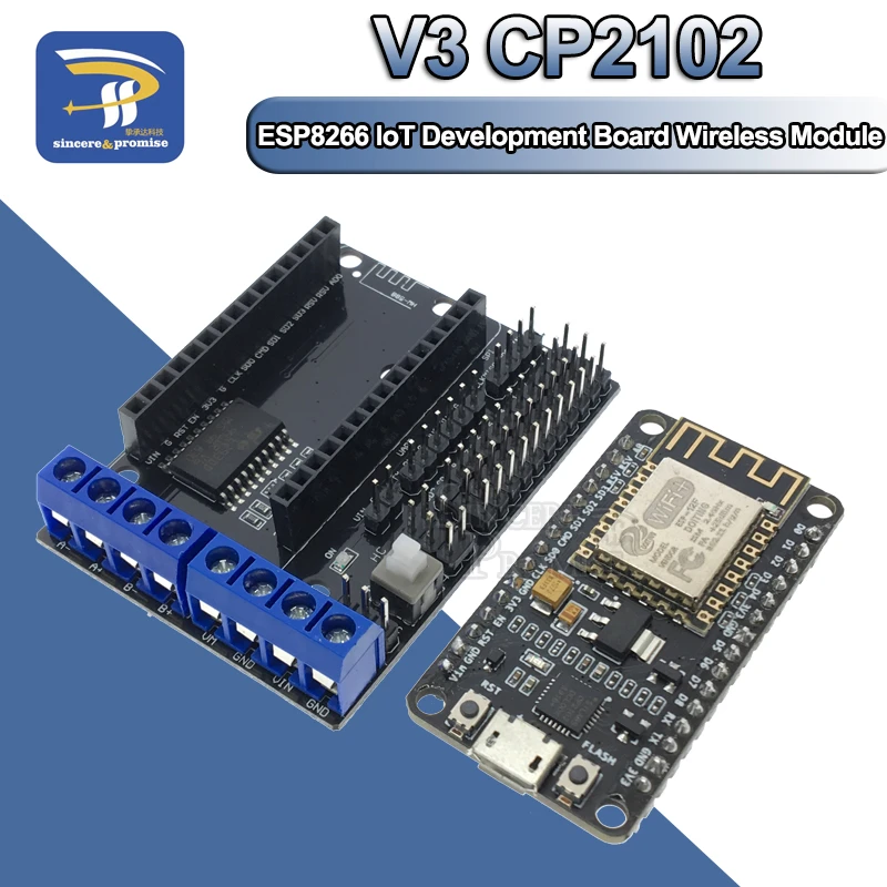 Esp-12e Cp2102 Nodemcu Lua V2 Wireless Module Wifi Internet Of Things (iot) Development Board ...