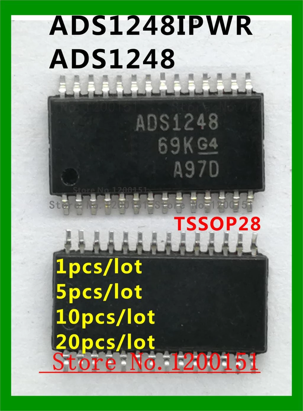 ADS1248IPWR ADS1248IPW ADS1248 TSSOP28|集積回路| - AliExpress
