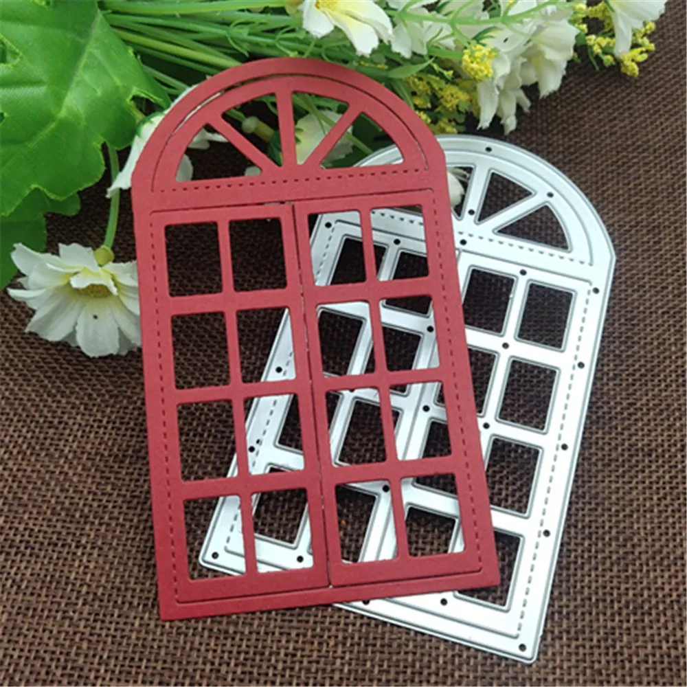 Window Metal Stencil Mold Cutting Dies Decoration Scrapbook Die Cuts ...