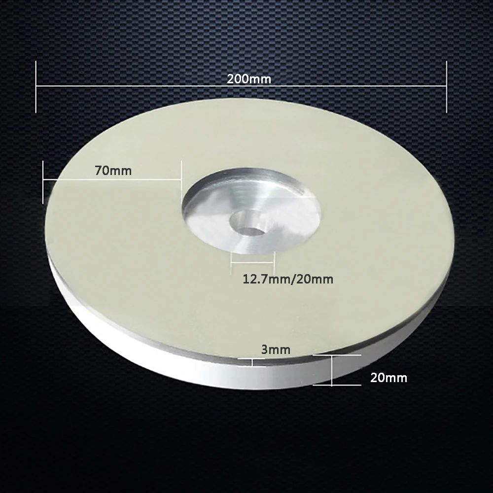 200MM Resin Diamond Wheel Grinding Disc for Hairdressing Scissor ...