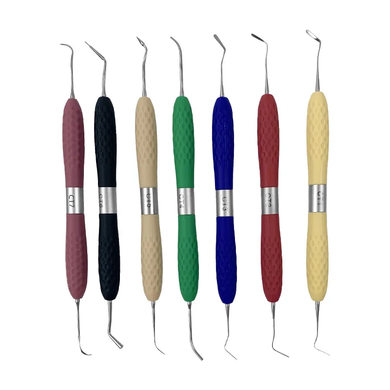 7pcs Dental Resin Filled Restorative Instrument Filler Aesthetic ...