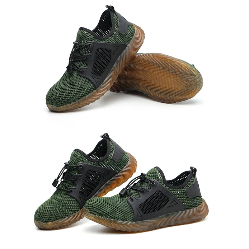 Indestructible Ryder Shoes Men Women Steel Toe Air Safety Shoes ...