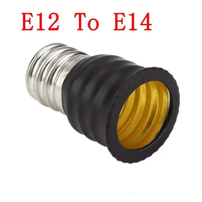 E12-To-E14-Socket-LED-Lamp-Adapter-Light-Bulb-Base-Converter-Screw-Bulb ...