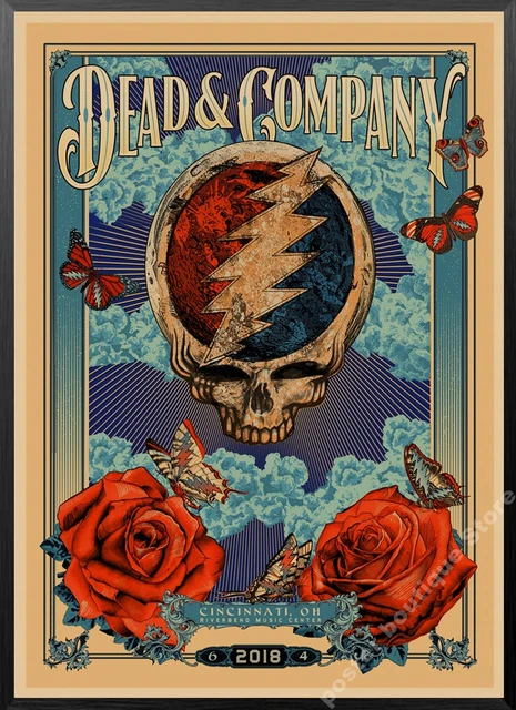 Vintage Grateful Dead Poster
