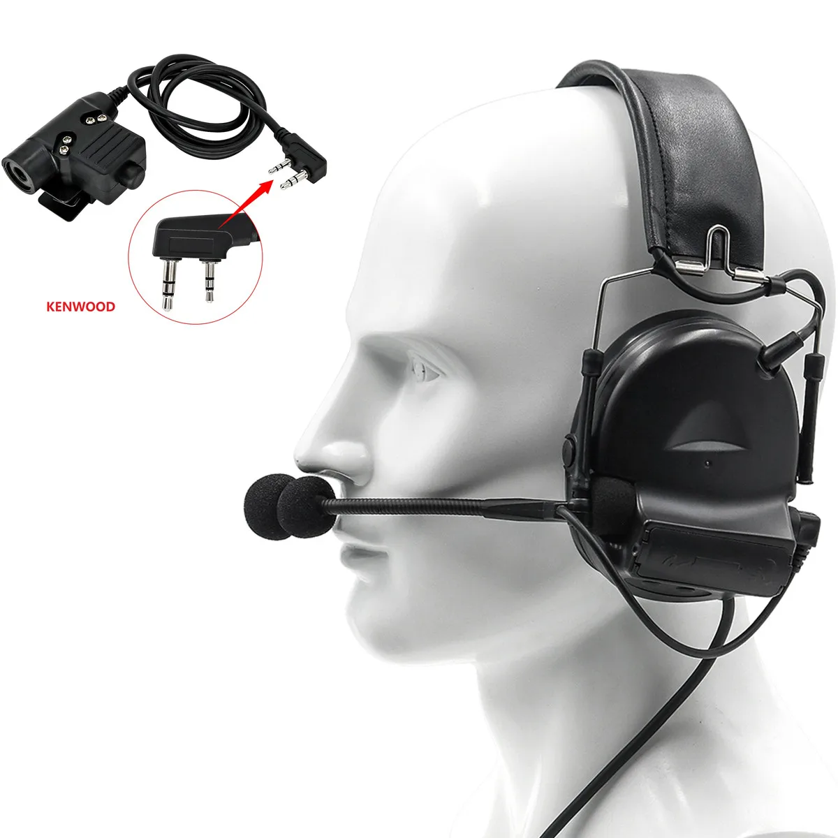 Tactical Headset Comtac Ii Active Noise Reduction Pickup Electronic ...