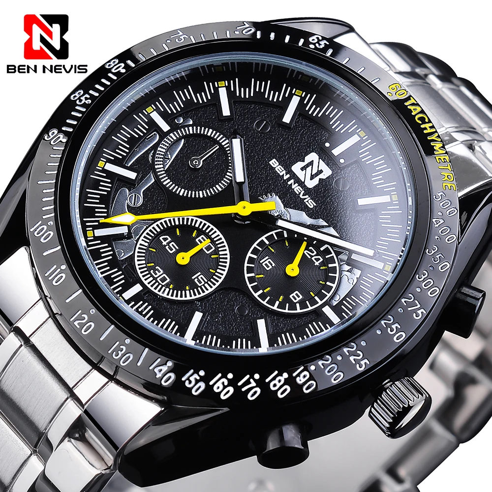 BEN-NEVIS-Mens-Watches-Top-Brand-Luxury-Waterproof-Military-Quartz ...