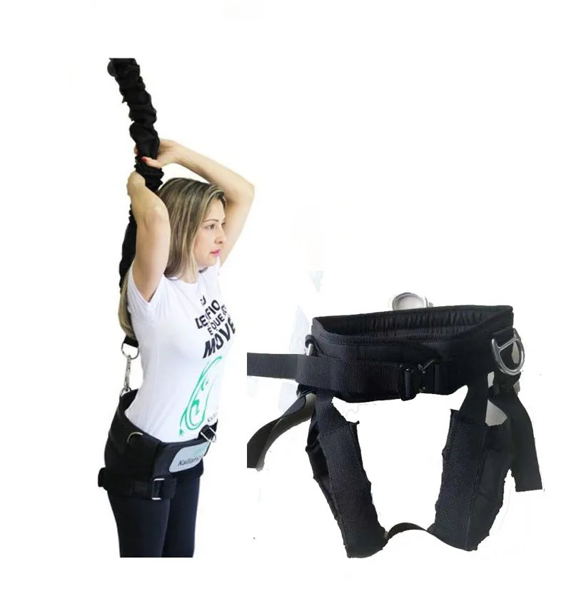 Adjustable-Bungee-Dance-Jumping-Harness-for-Adults-Fitness-Rotating ...