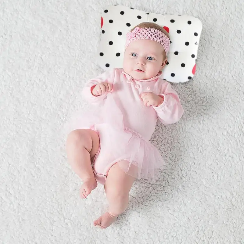 Infant Anti Roll Pillow Toddler Sleeping Positioner Breathing Sweating ...