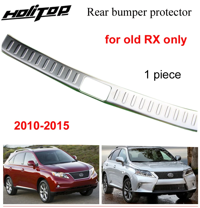 rear bumper protector,rear trunk door sill/scuff plate for Lexus old RX ...